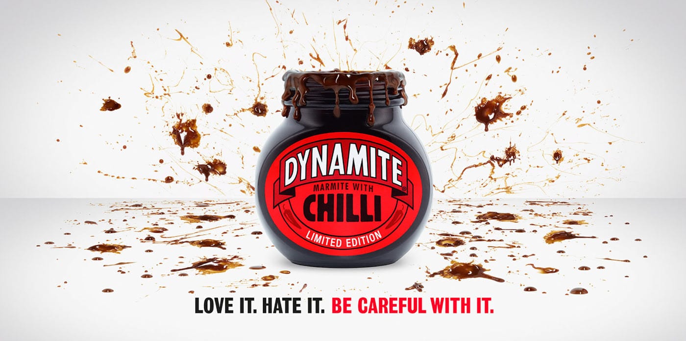 Painéis da Marmite Dynamite usam tampa gigante por perto para parecer ...